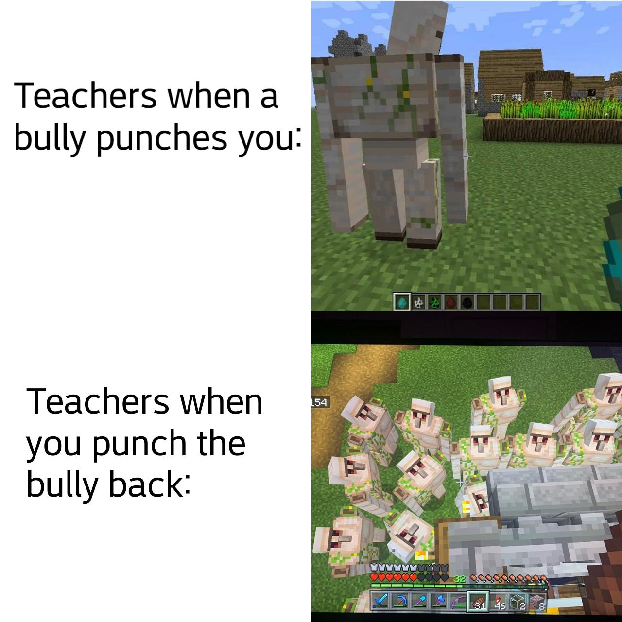 g o l e m s (golem hoard credit: u/Jocwok31) | r/MinecraftMemes ...