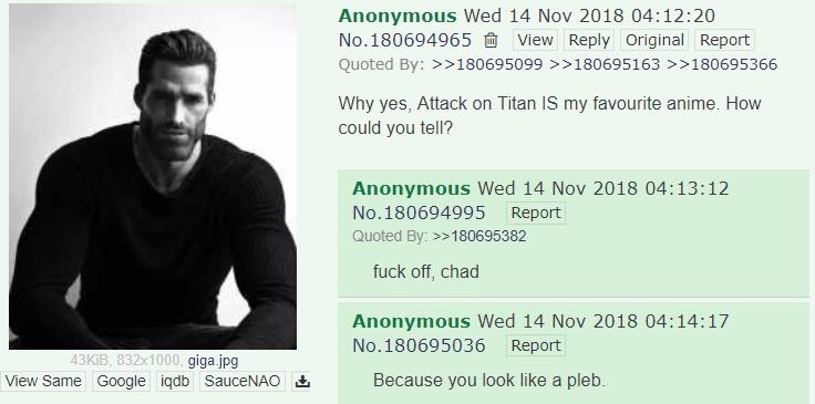 GigaChad Watches AoT | Buff Guys Typing on Laptops / Why Yes, How Could ...