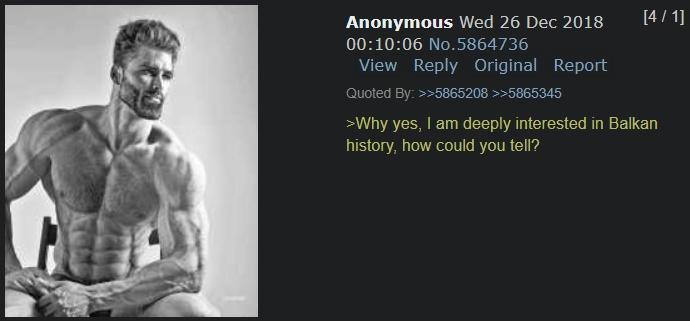 GigaChad Is Interested in Balkan History | Buff Guys Typing on Laptops ...