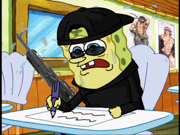 trying to keep it together | SpongeBob SquarePants | Know Your Meme