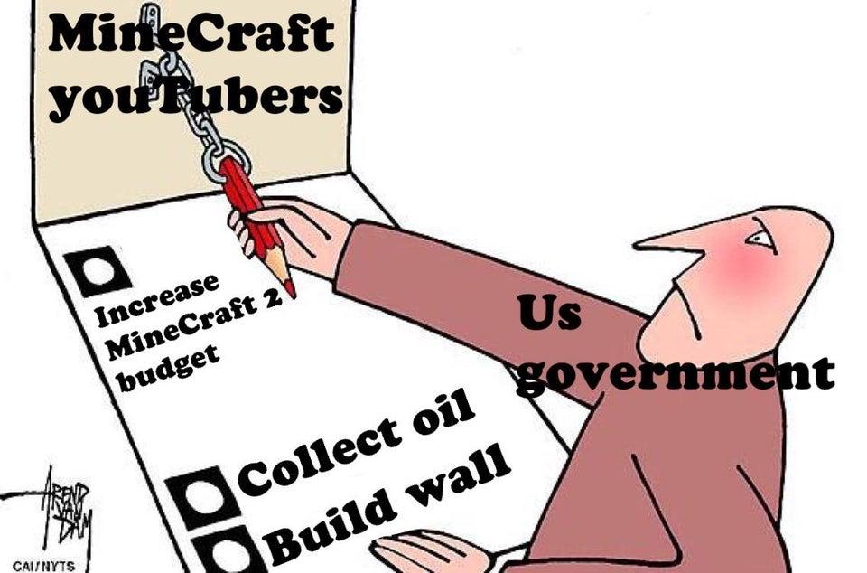 The Government | Minecraft YouTubers | Know Your Meme