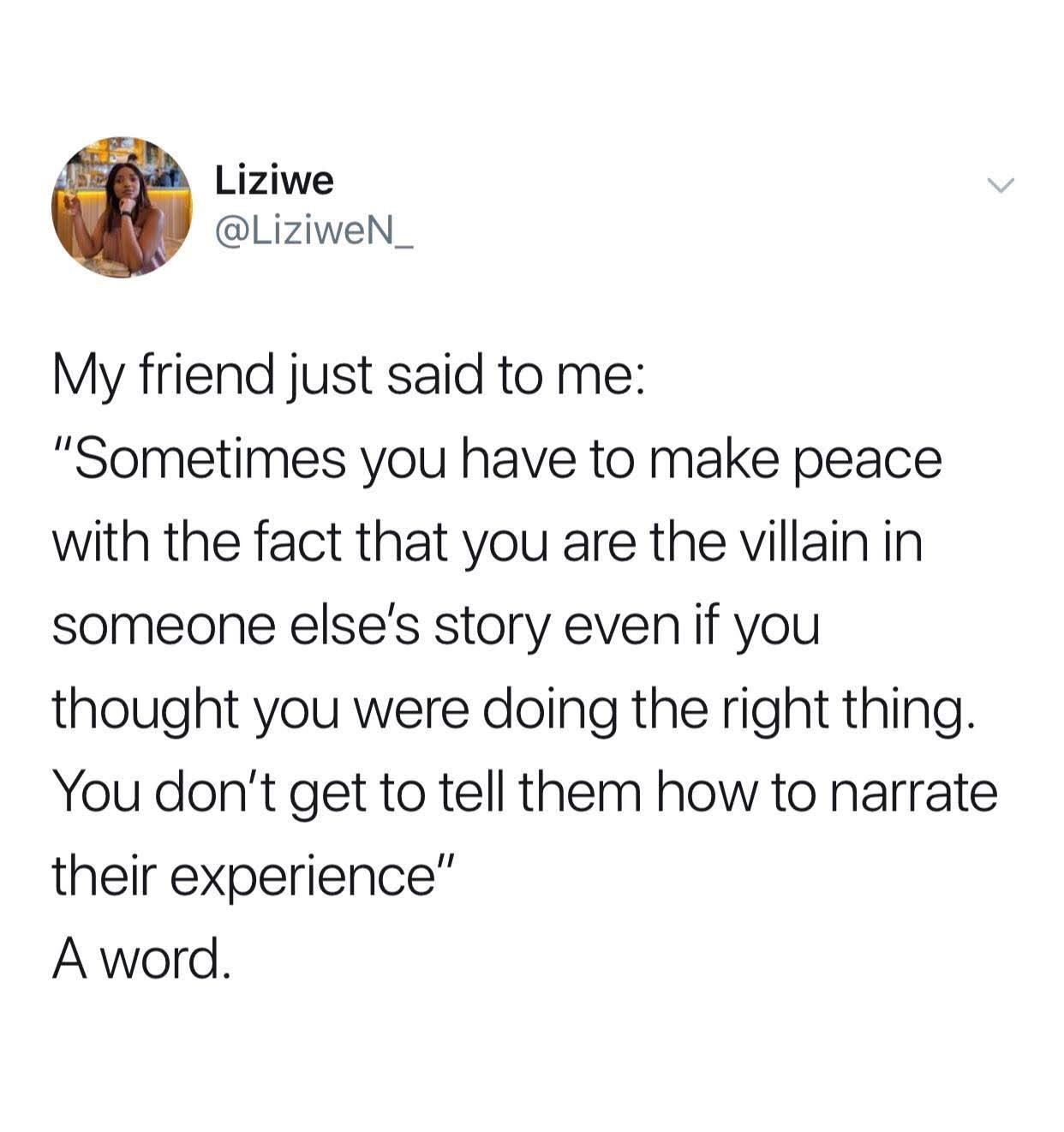 Admitting your mistakes will give peace to your soul and clear ...