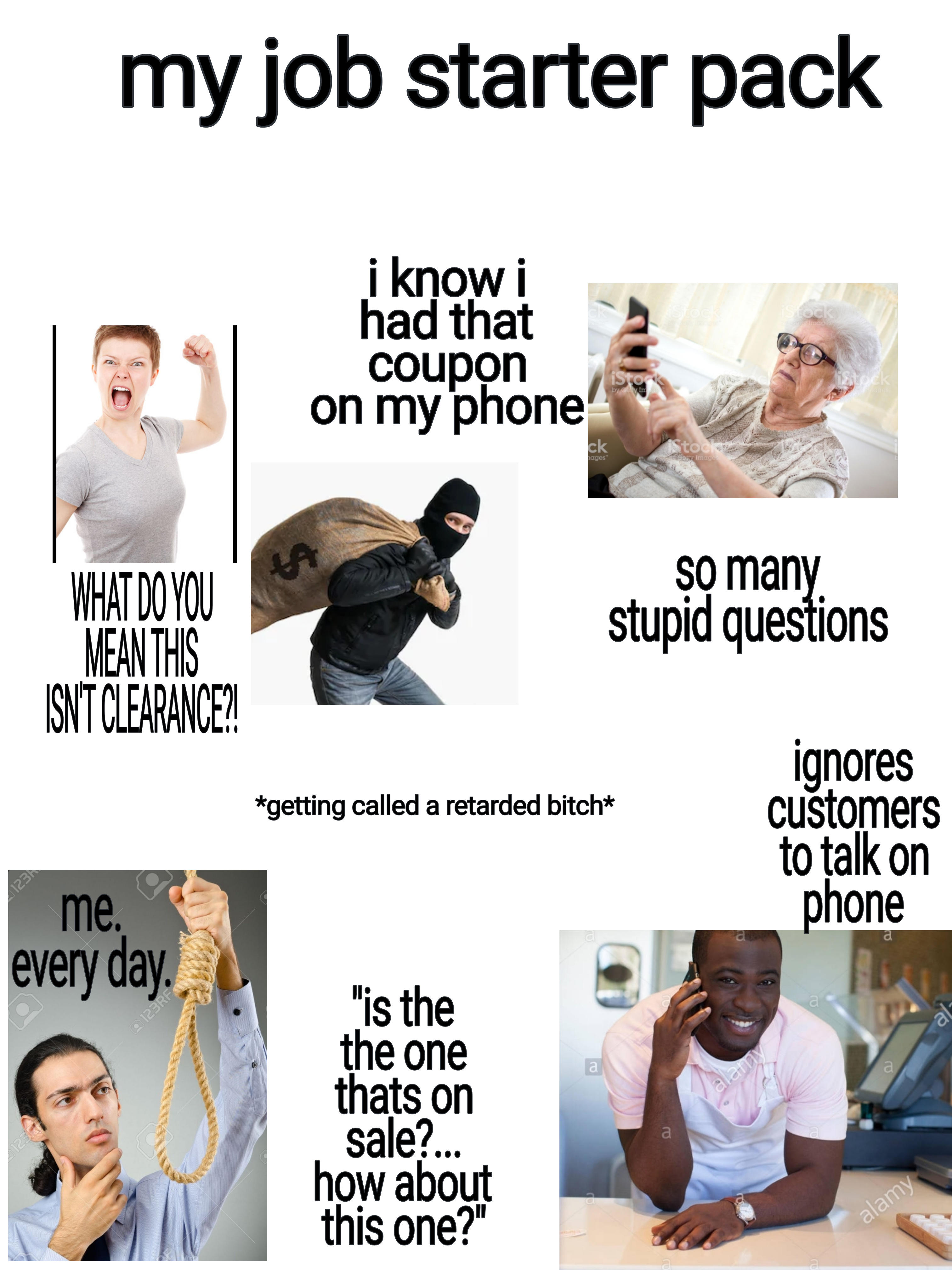 My job starter pack | r/starterpacks | Starter Packs | Know Your Meme