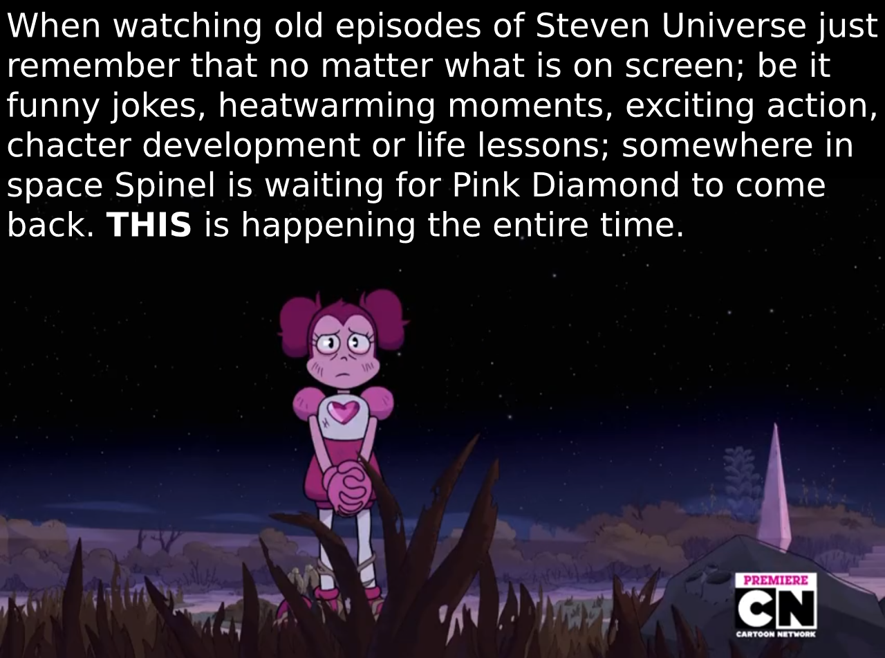 Spinel was always there. | Spinel | Know Your Meme