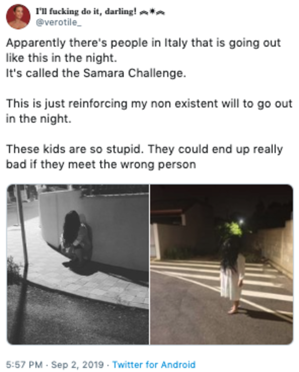 In Italy | Samara Challenge | Know Your Meme