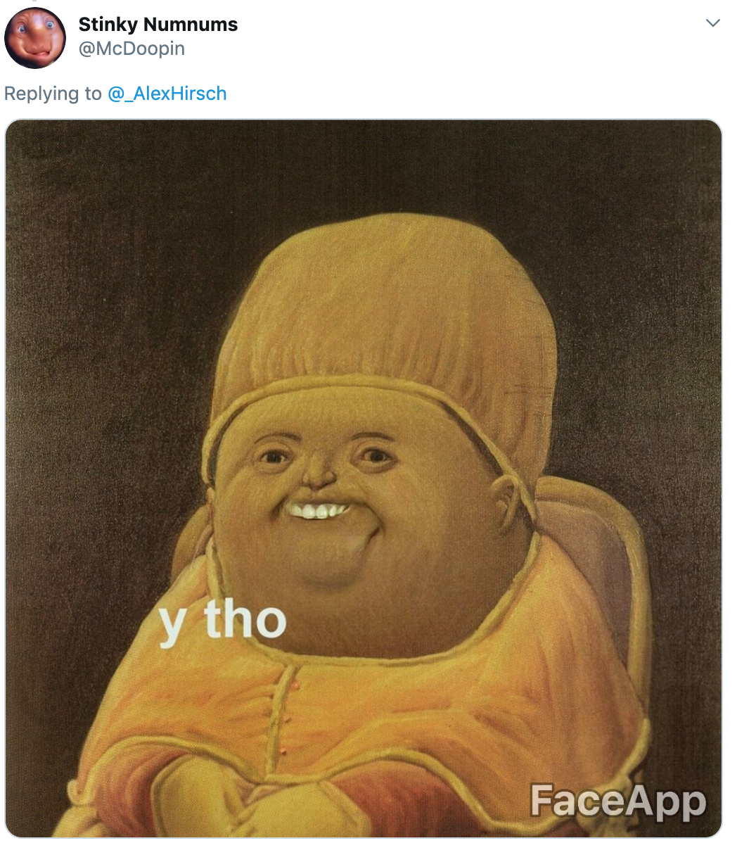 altered art #1 | FaceApp | Know Your Meme