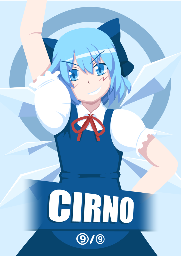 CIRNO 9/9 | Cirno | Know Your Meme