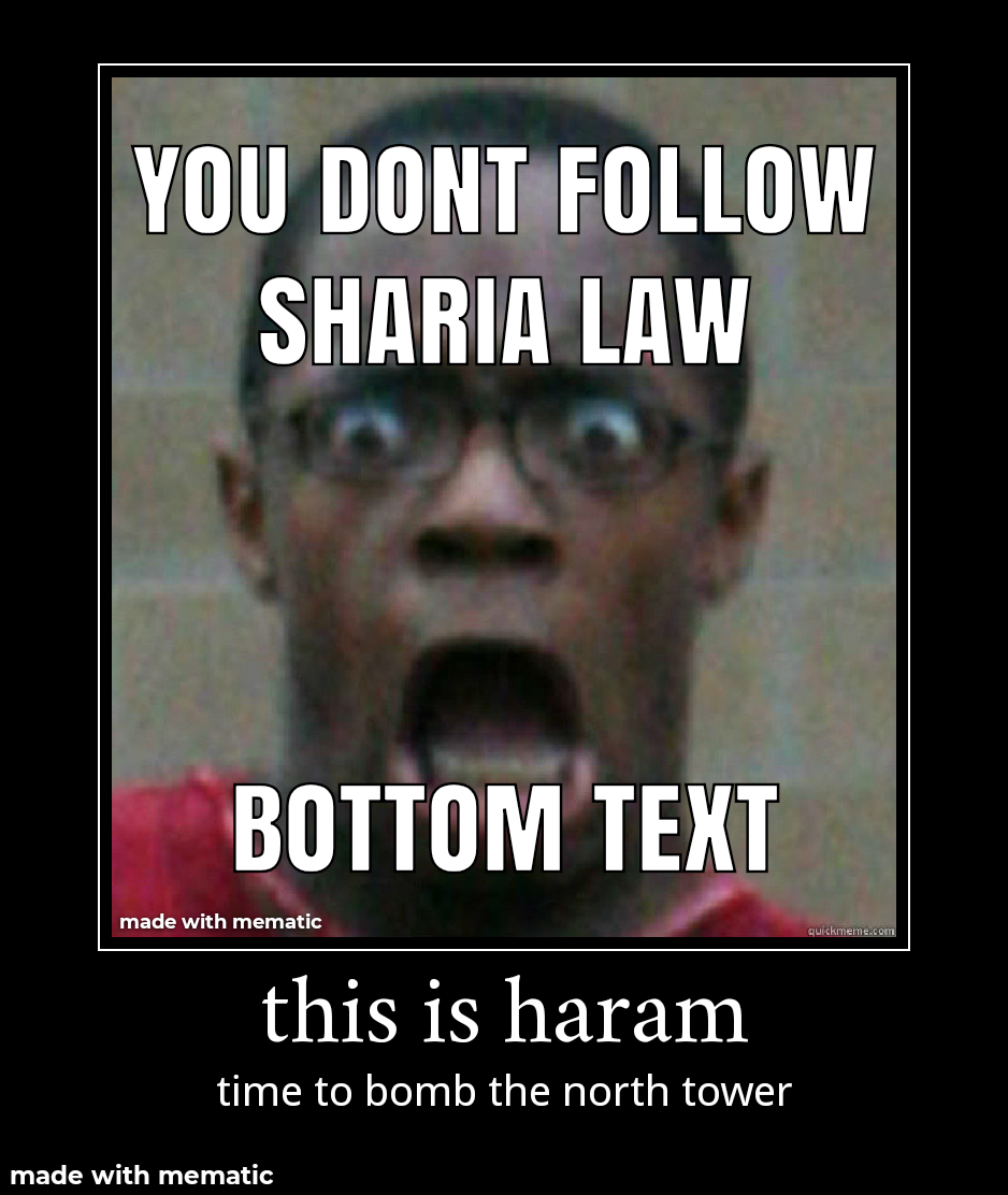 haram alert | r/okbuddyretard | OkBuddyRetard | Know Your Meme