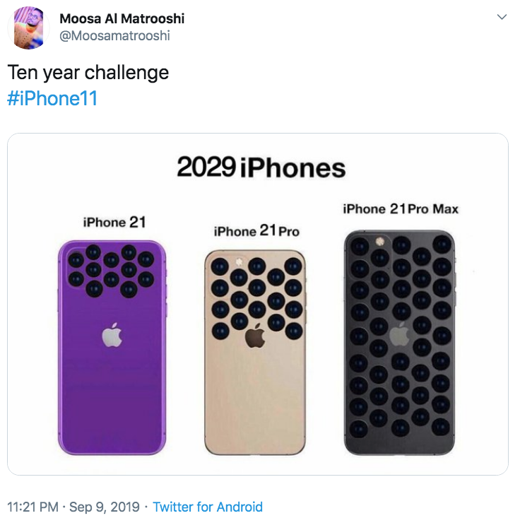 Ten year challenge #iPhone11 | iPhone 11 Camera Parodies | Know Your Meme