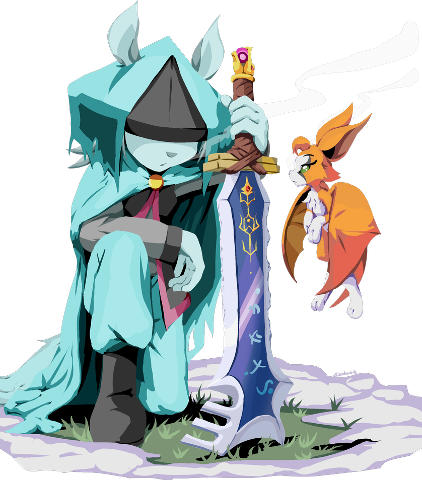 Really cool fanart of Dust and Fidget by Goshaag | Dust: An Elysian ...