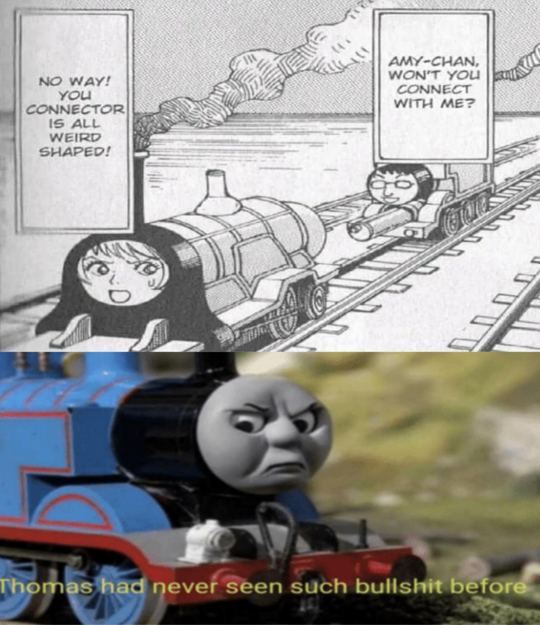 Train Kun About To Risk It All R Animemes Thomas Had Never Seen train-kun-about-to-risk-it-all-r-animemes-thomas-had-never-seen