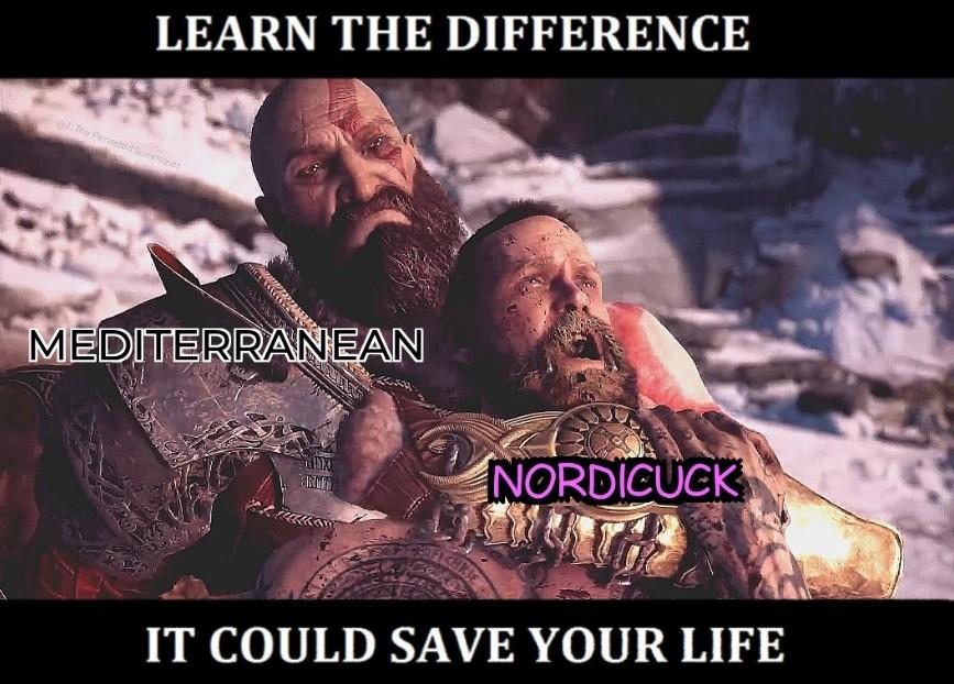 Mediterranean Kratos vs Nordicuck Baldur | Nordic / Mediterranean ...