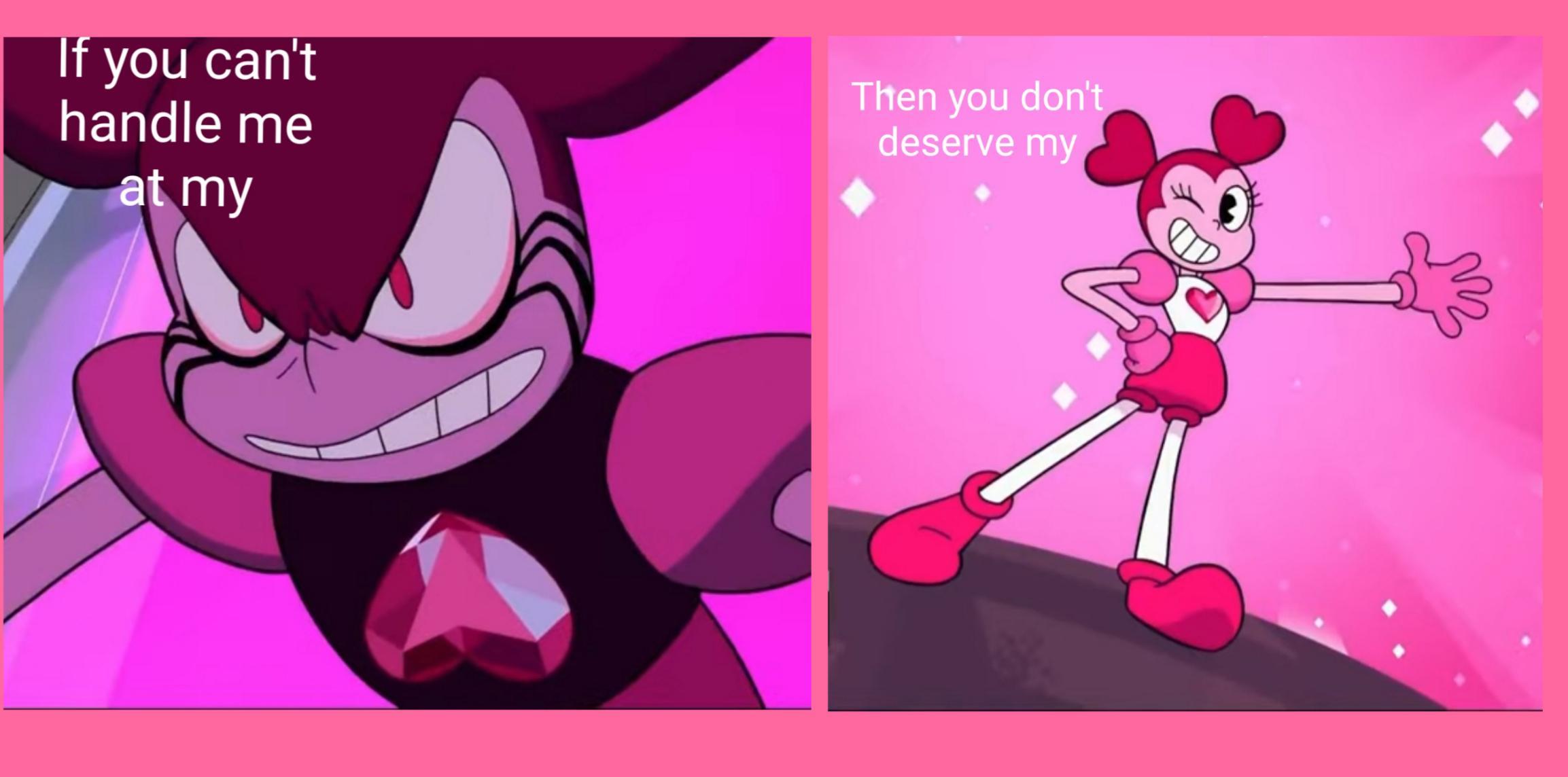 This also works with the images reversed, YMMV | Spinel | Know Your Meme