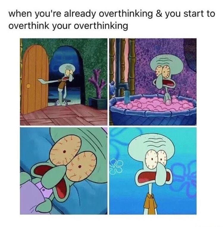 Always overthinking | r/BikiniBottomTwitter | SpongeBob SquarePants ...