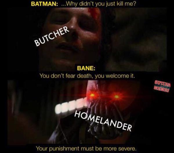 The Butcher Rises | /r/TheBoys | The Boys | Know Your Meme