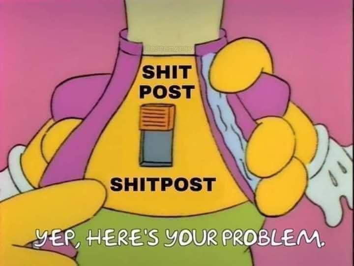 Shit Post vs Shitpost | Shitposting | Know Your Meme