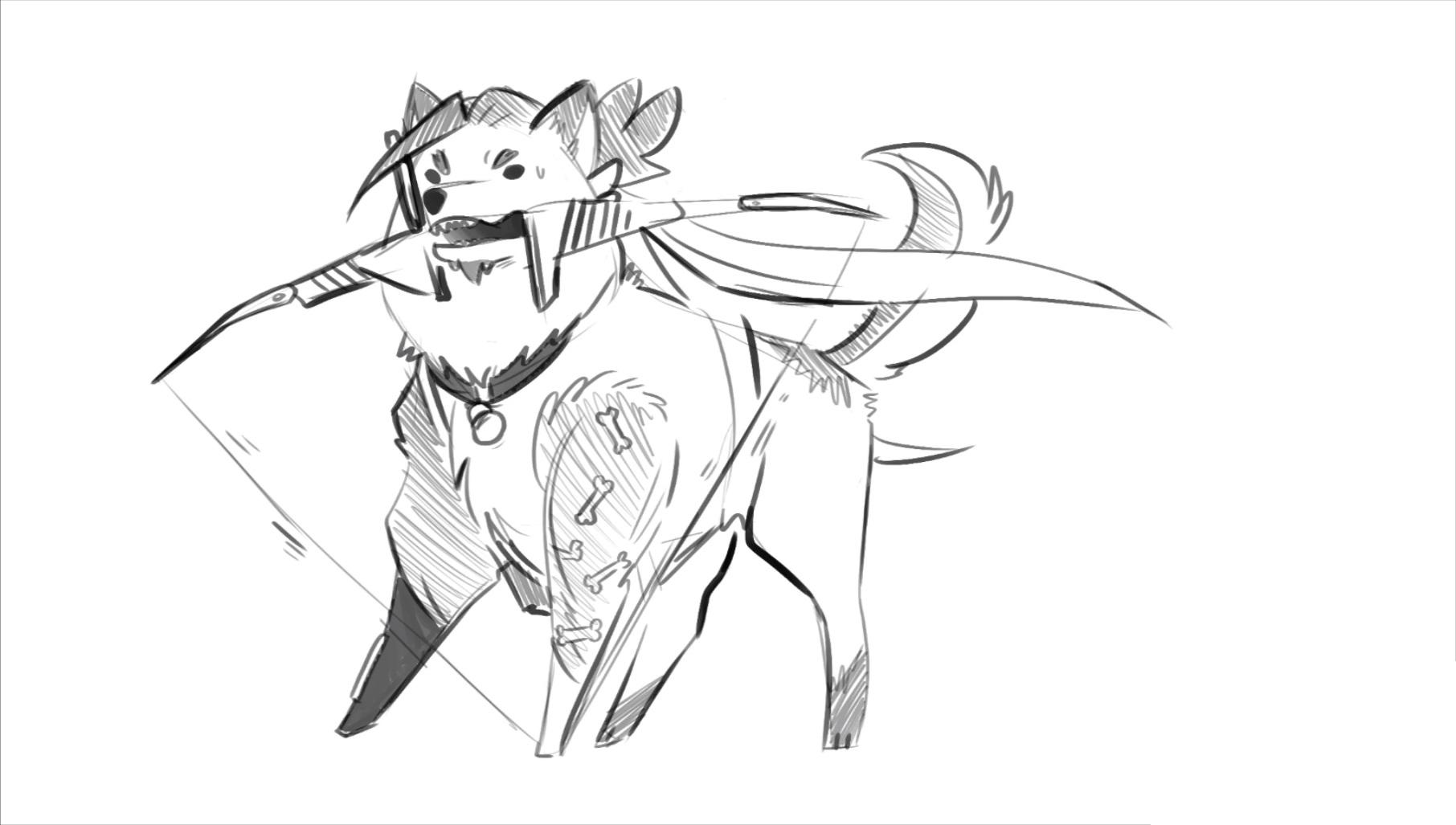 Dog Hanzo | Drawfee | Know Your Meme