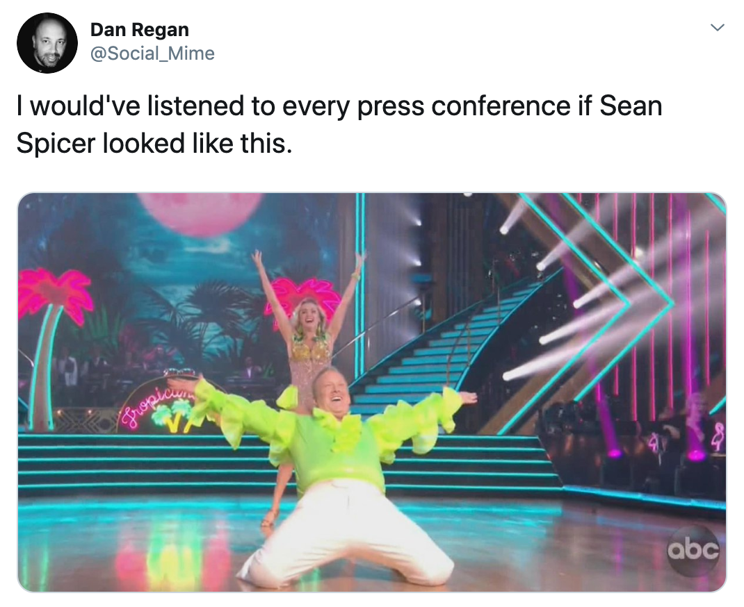 dwts #12 | Sean Spicer | Know Your Meme