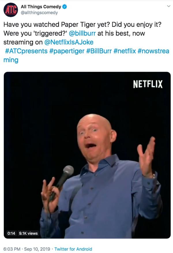 Bill Burr Trigger | Netflix "Triggered" Specials | Know Your Meme