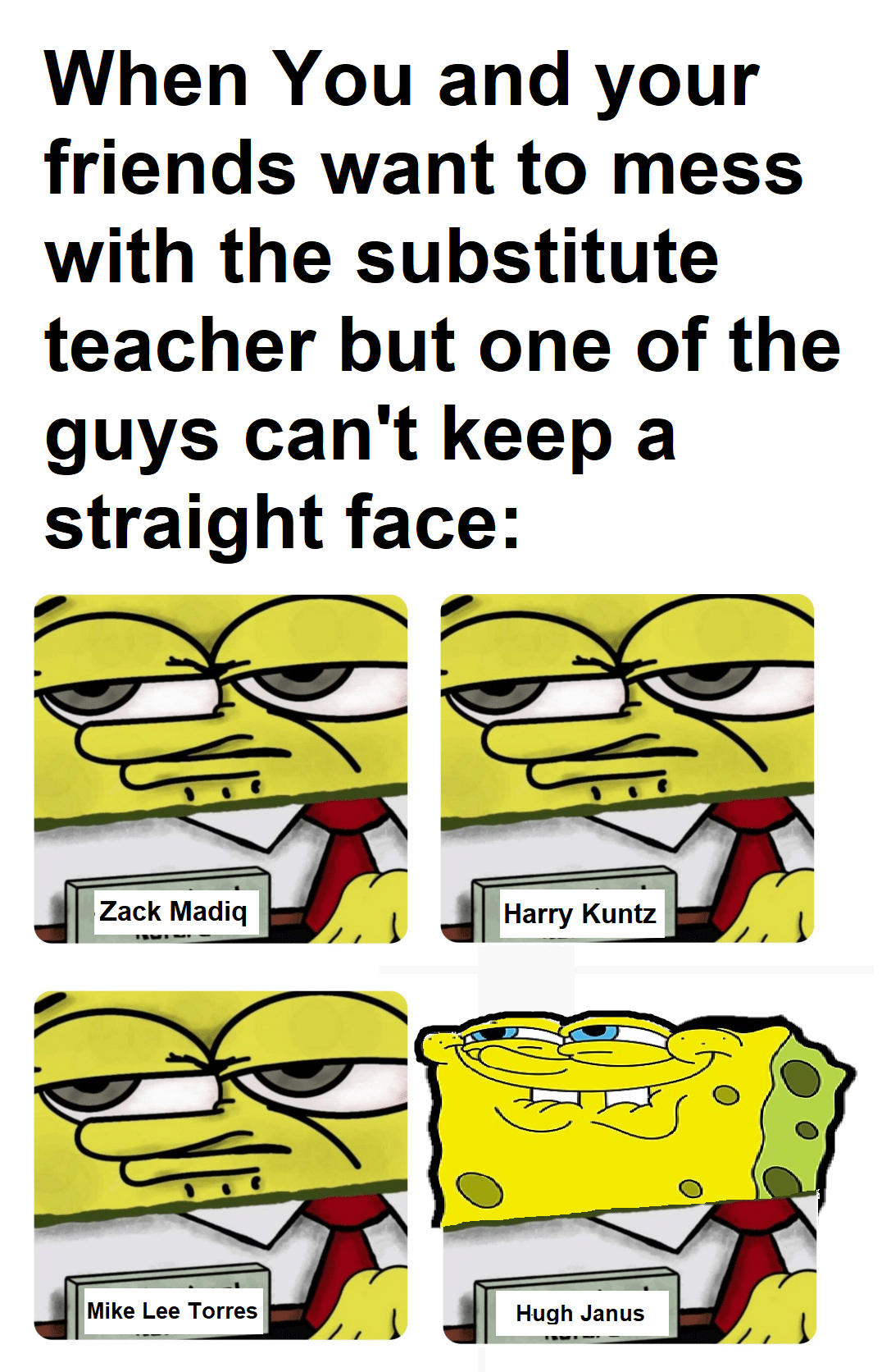 A high-school days... | r/BikiniBottomTwitter | SpongeBob SquarePants ...