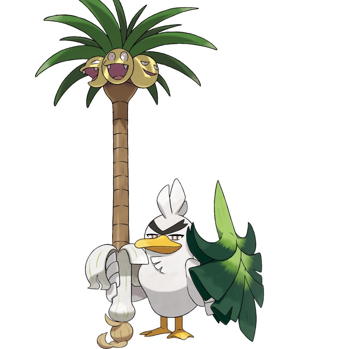 Alolan Exeggutor sword by Twitter user @Helix13_ | Sirfetch'd | Know ...
