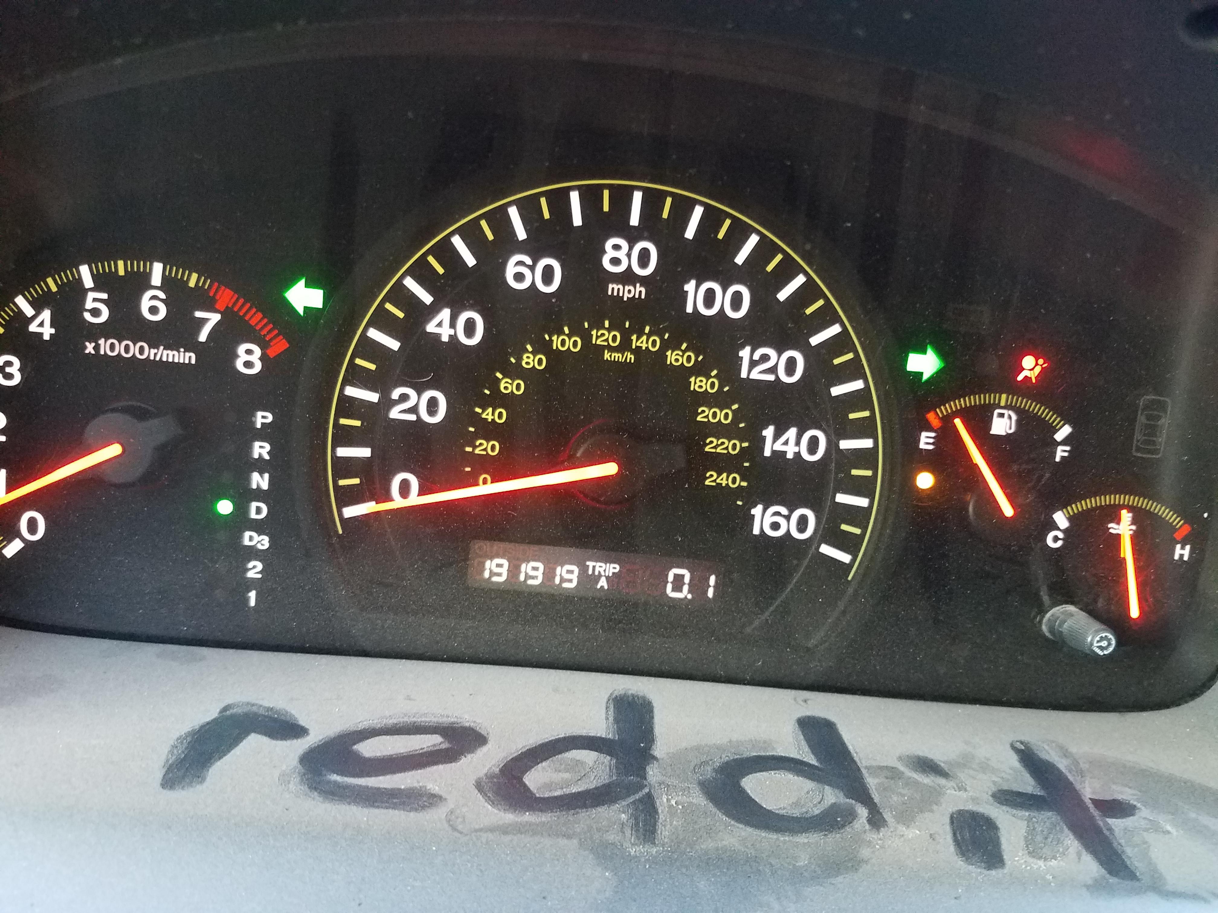 My speedometer hit 191919 on 09-19-2019 | r/mildlyinteresting | Mildly ...