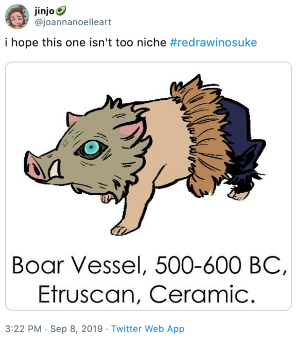 Boar Vessel | #RedrawInosuke | Know Your Meme
