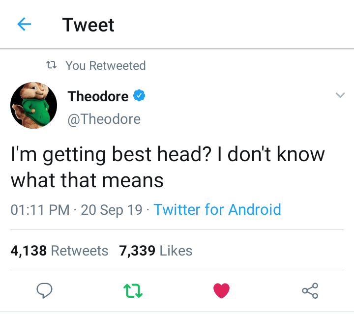 Theodore Has Twitter | r/okbuddyretard | OkBuddyRetard | Know Your Meme