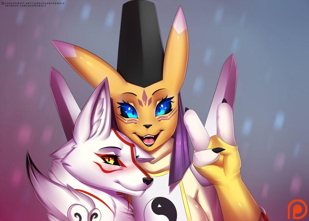 The Wolf And The Fox Renamon Know Your Meme