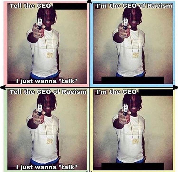 The various quadrants regarding the CEO of racism | r ...