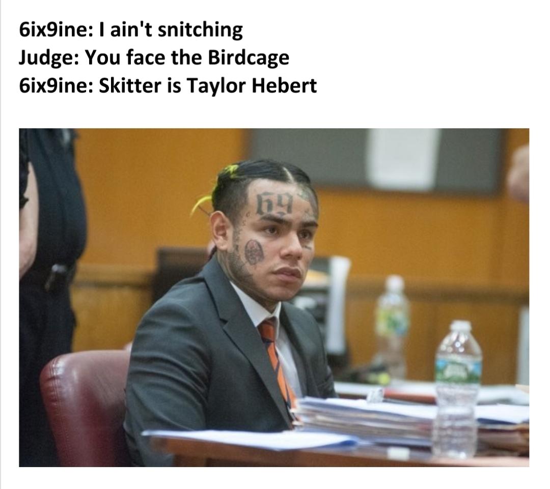 Stitched Up | 6ix9ine Snitch | Know Your Meme