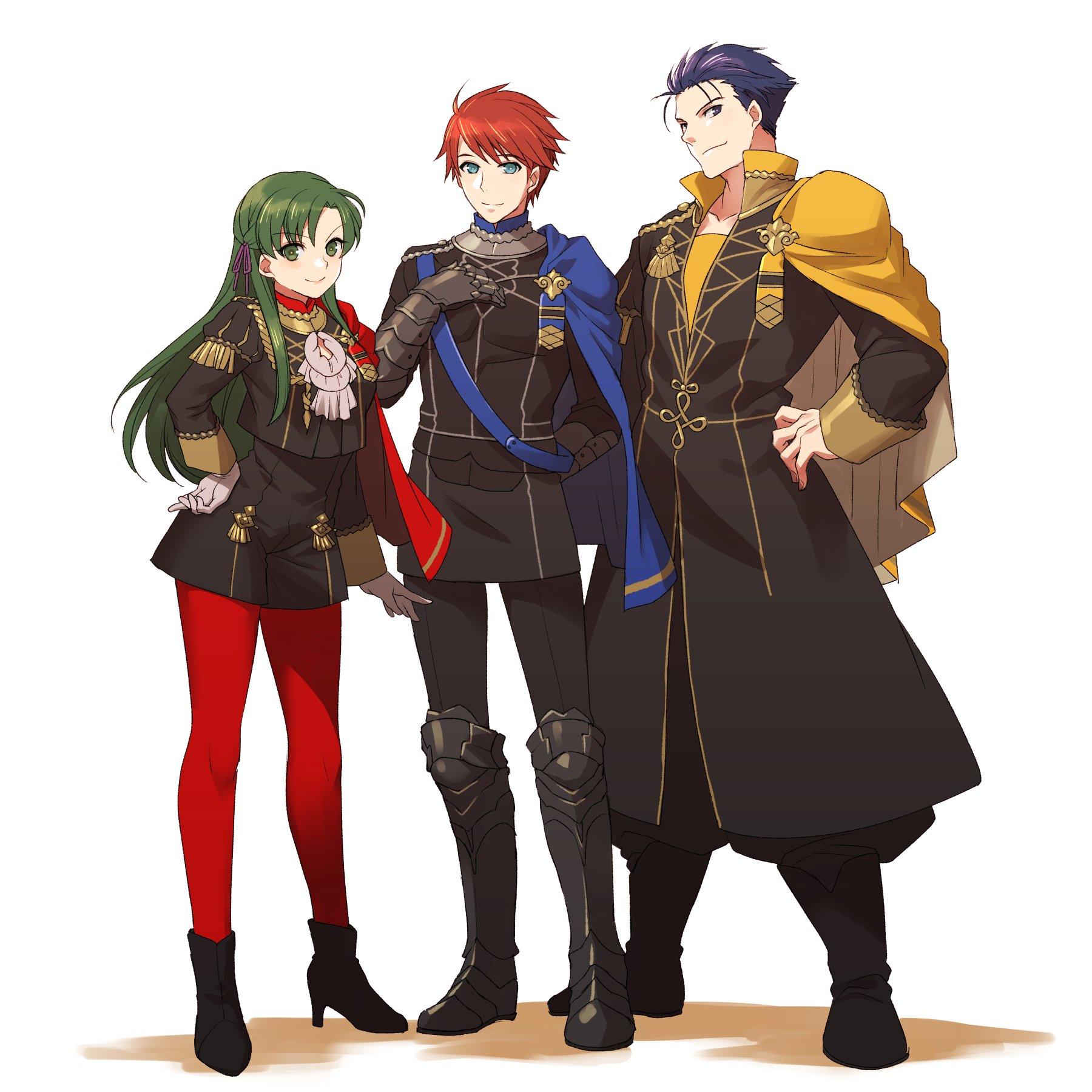 Red Sacae, Blue Pherae, Yellow Ostia | Fire Emblem | Know Your Meme