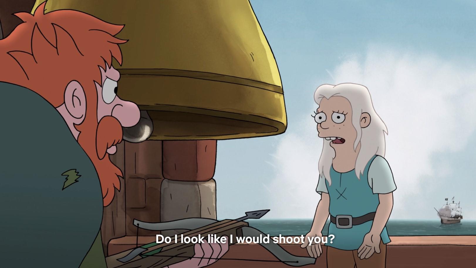 This is not foreshadowing... or is? | Disenchantment | Know Your Meme
