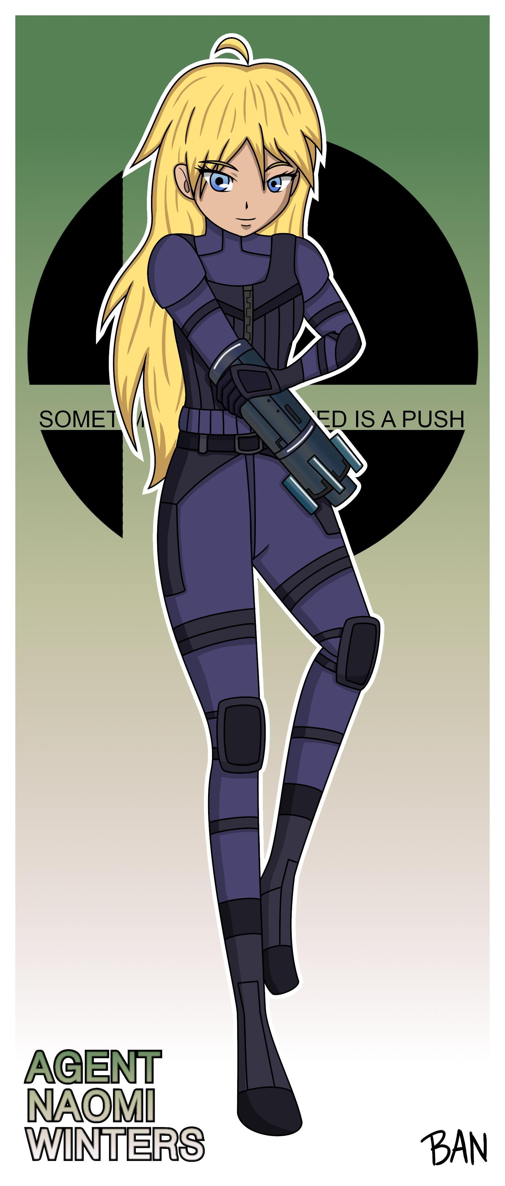 Agent Naomi Winters fanart | Mii Gunner | Know Your Meme