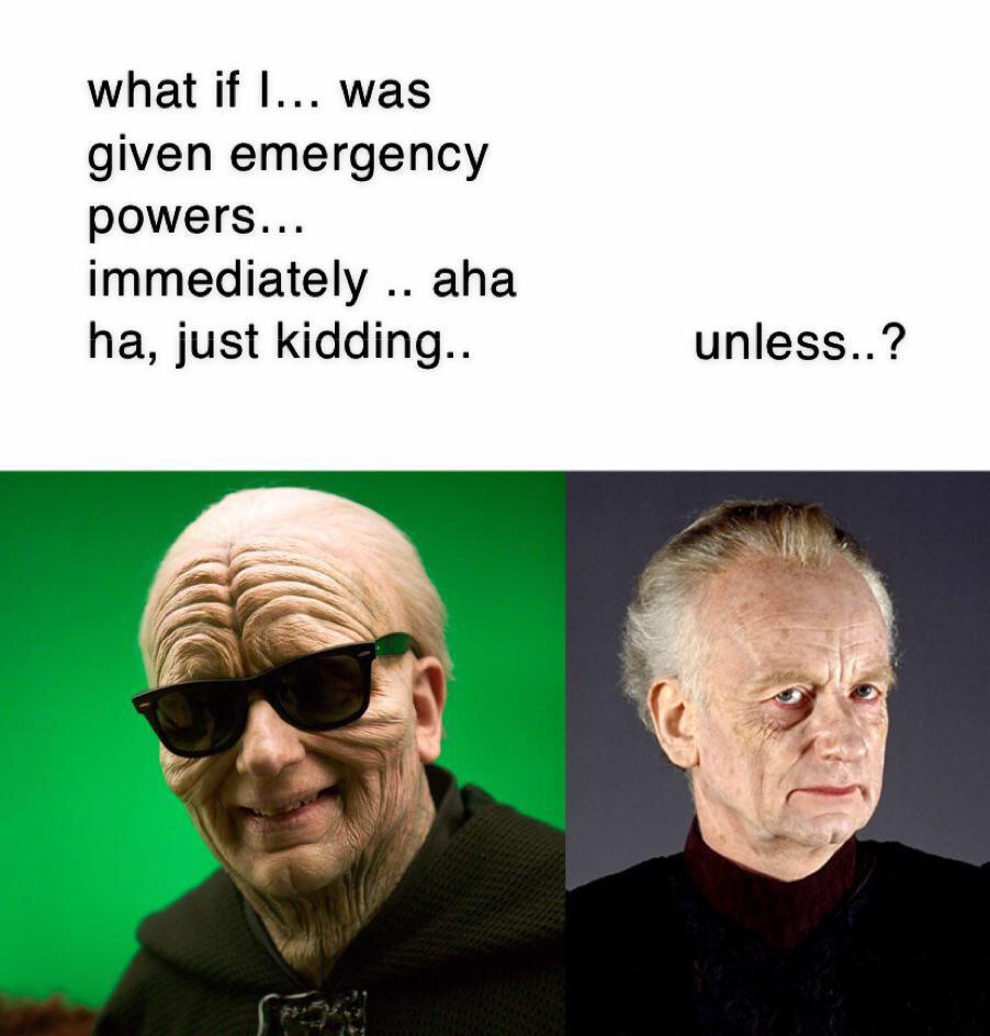 what if you... were henceforth known as Darth Vader.... lol... ahaha ...