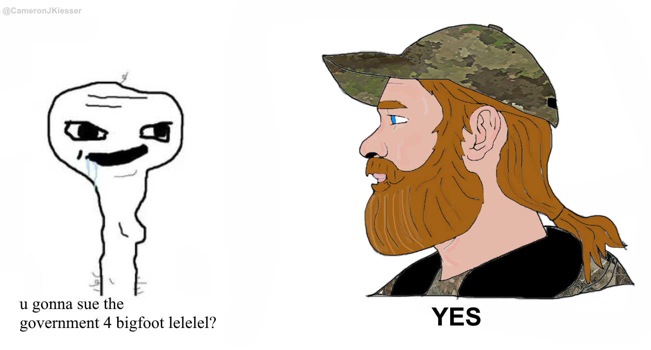 Todd Standing Nordic Bigfooter | Yes Chad | Know Your Meme