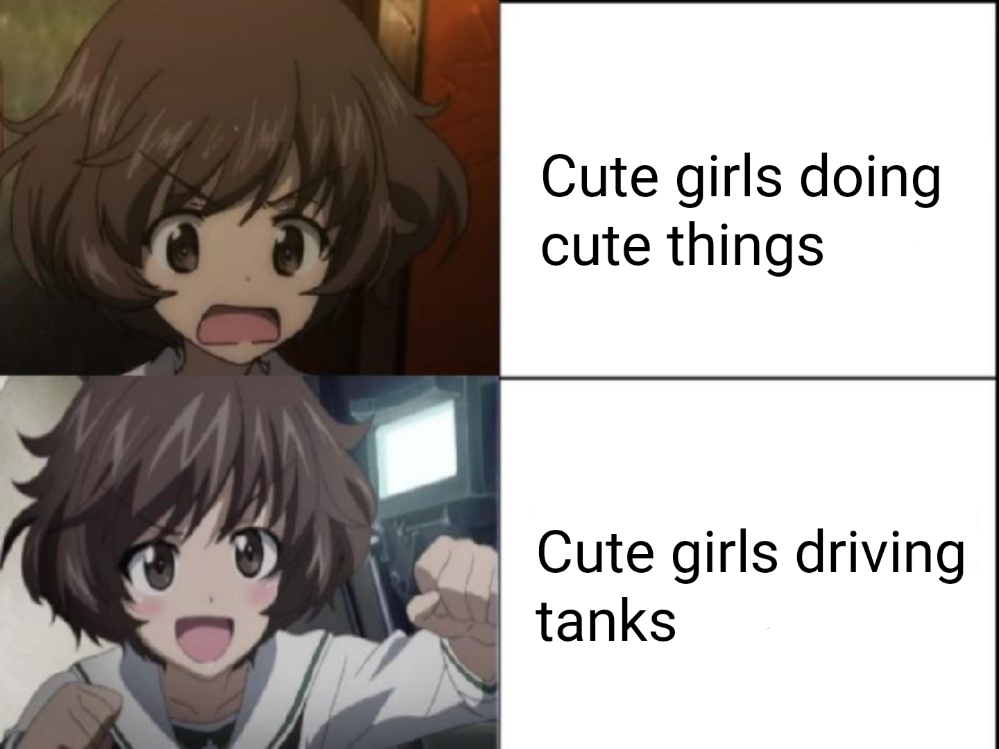 Panzer vor! | r/Animemes | Girls und Panzer | Know Your Meme
