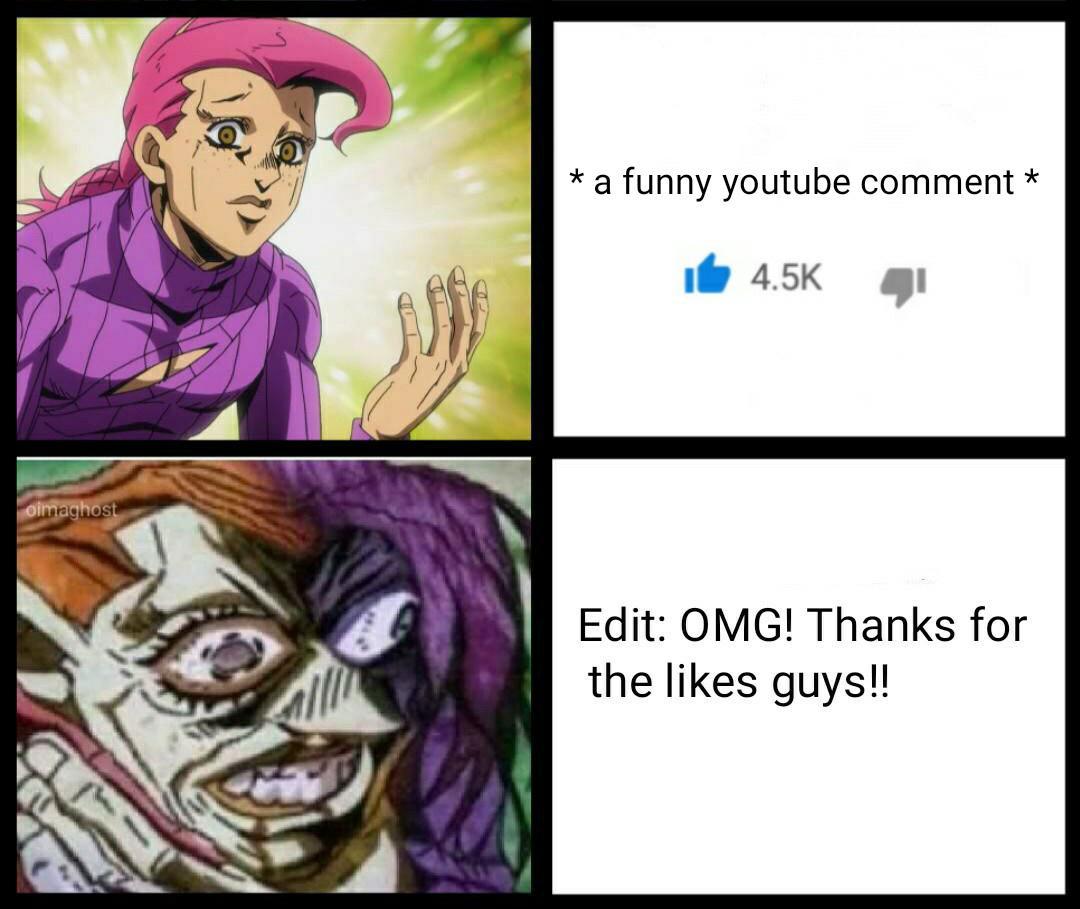 Trick or Treat | /r/ShitPostCrusaders/ | Choking Doppio | Know Your Meme