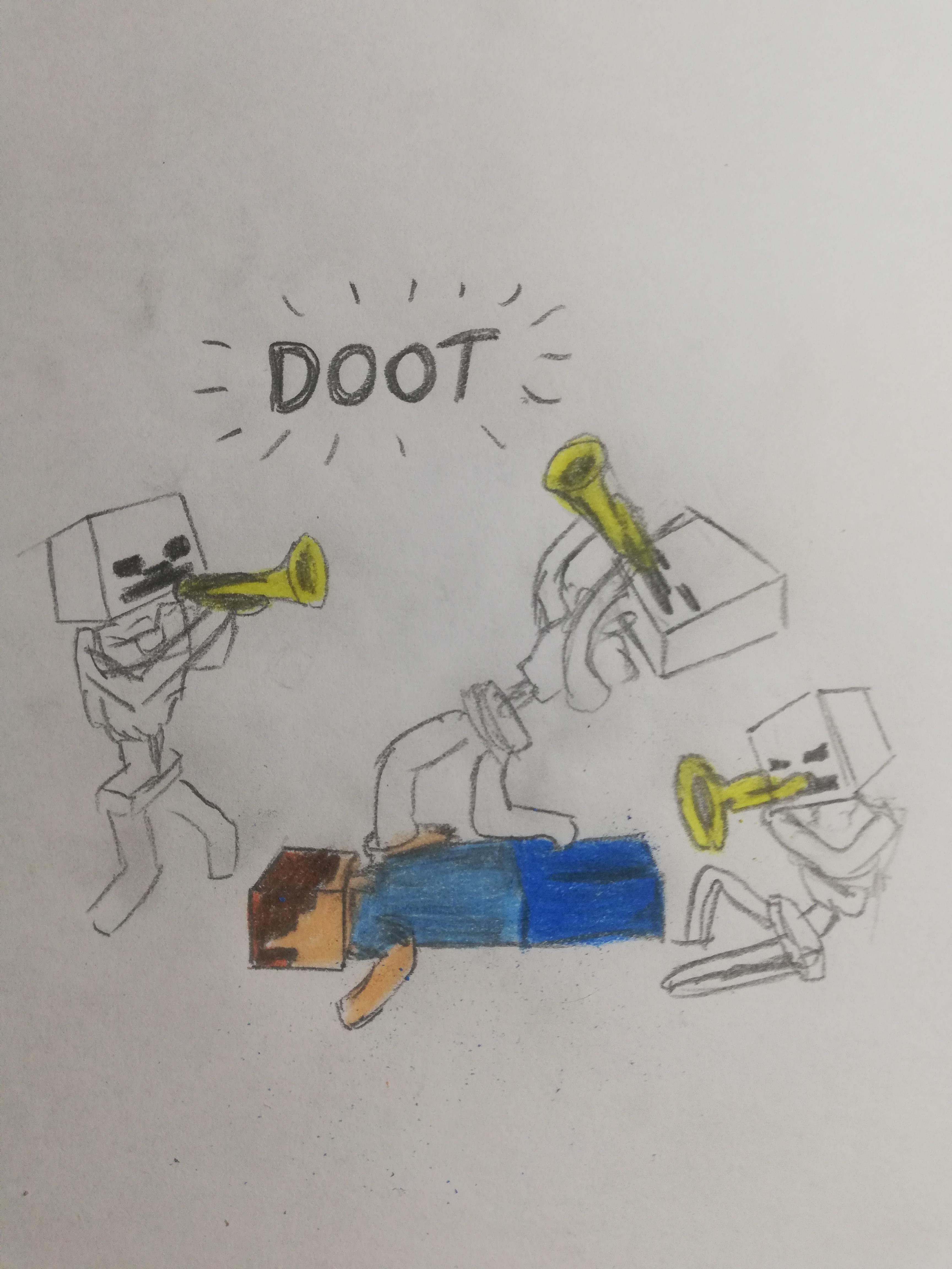 Happy spooktober to all Skeletons! | r/MinecraftMemes | Minecraft ...
