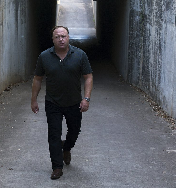 Alex Jones Walking Out of Tunnel Template | Alex Jones' Clones | Know ...