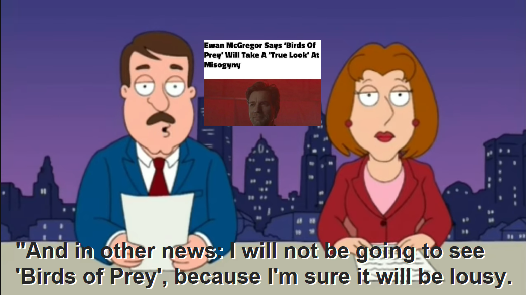 Breaking news on Birds of Prey | Birds of Prey | Know Your Meme