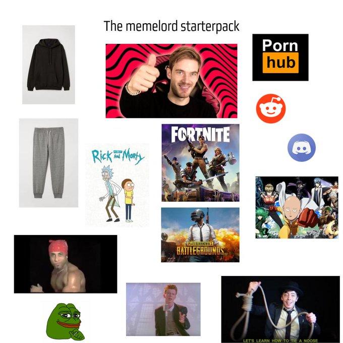 the memelord starterpack | r/starterpacks | Starter Packs | Know Your Meme