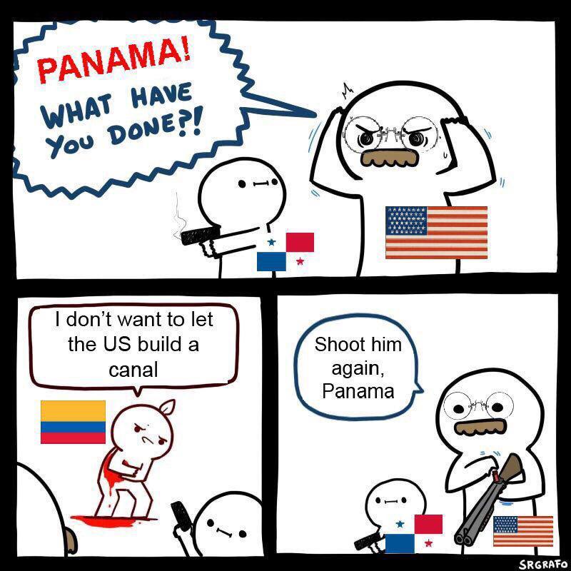 A man, a plan, a canal, Panama | r/HistoryMemes | Know Your Meme