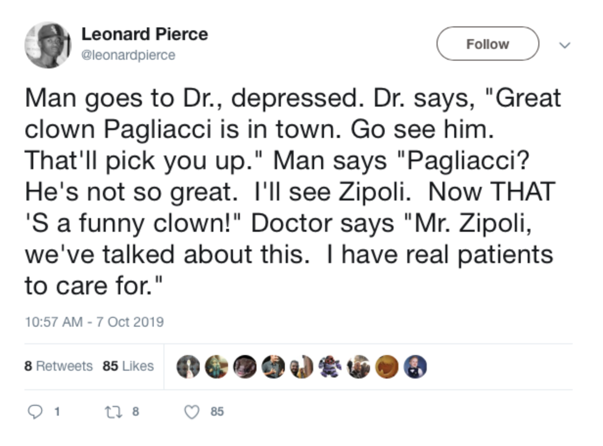 He's not so great | But Doctor, I Am Pagliacci | Know Your Meme