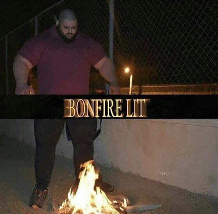 Swatch Berse Lights the Bonfire | Swatch Berse | Know Your Meme