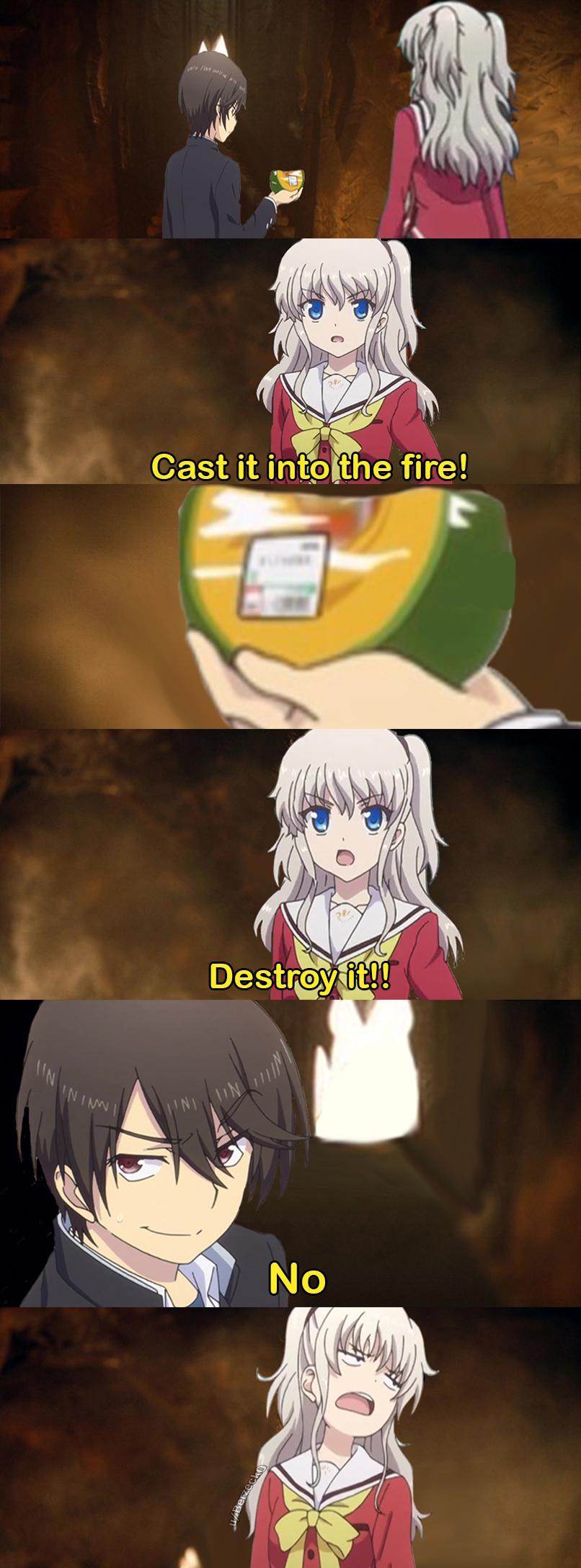 The One Cantaloupe | r/Animemes | Nao Tomori's Melon Face | Know Your Meme