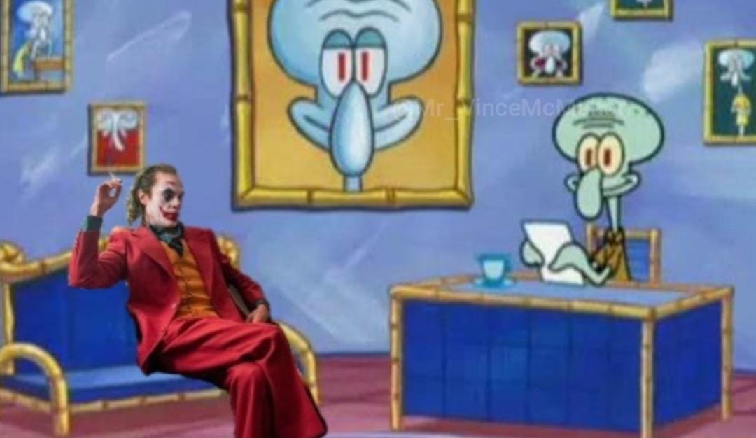Joker on Squidward Chat | Joker On a TV Show, What Will He Do? | Know ...