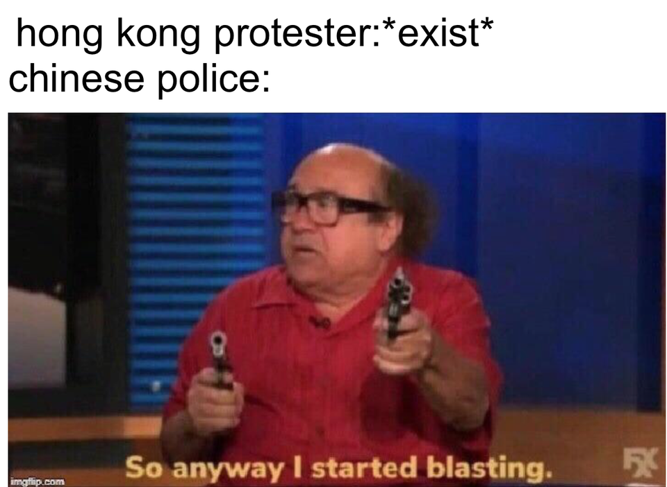 u/47grapes | 2019 Hong Kong Anti-Extradition Bill Protests | Know Your Meme