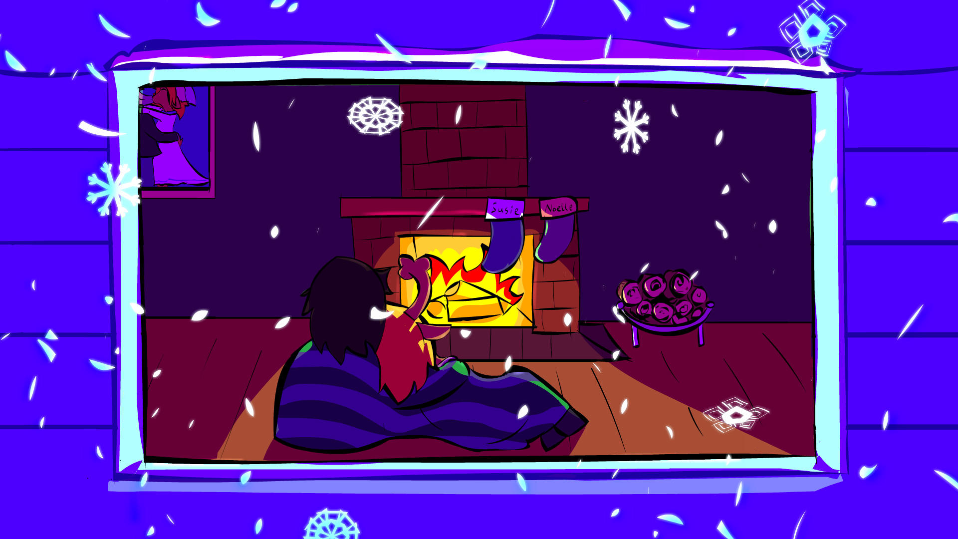 Inktober day 11- Snow | Deltarune | Know Your Meme