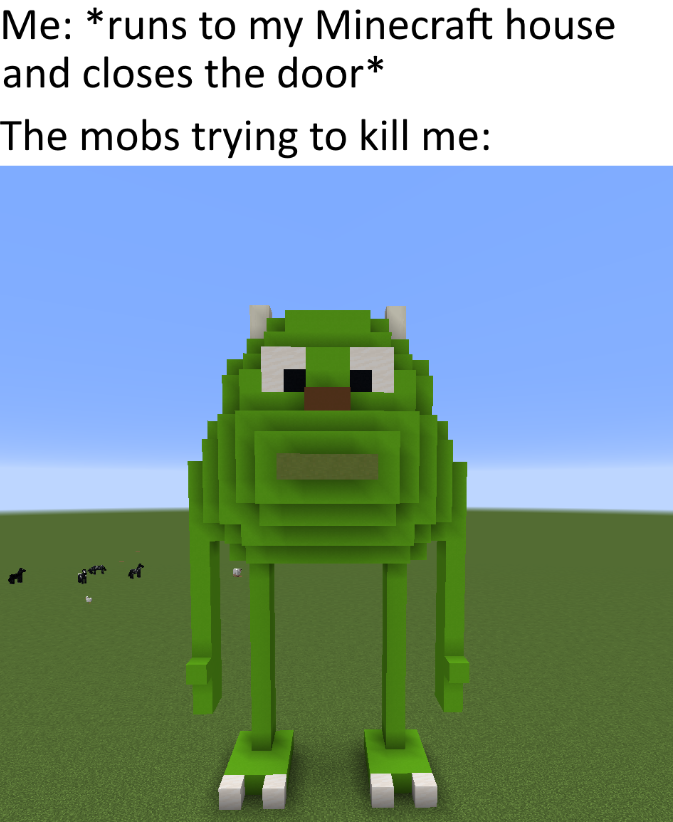 I built this just for the meme | /r/MinecraftMemes | Minecraft | Know ...